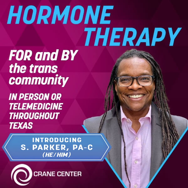 Crane Center Launches Texas Gender-Affirming Hormone Clinic